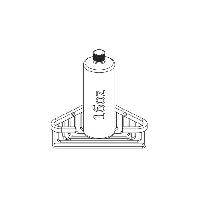 Deep Corner Basket | TileWare Products